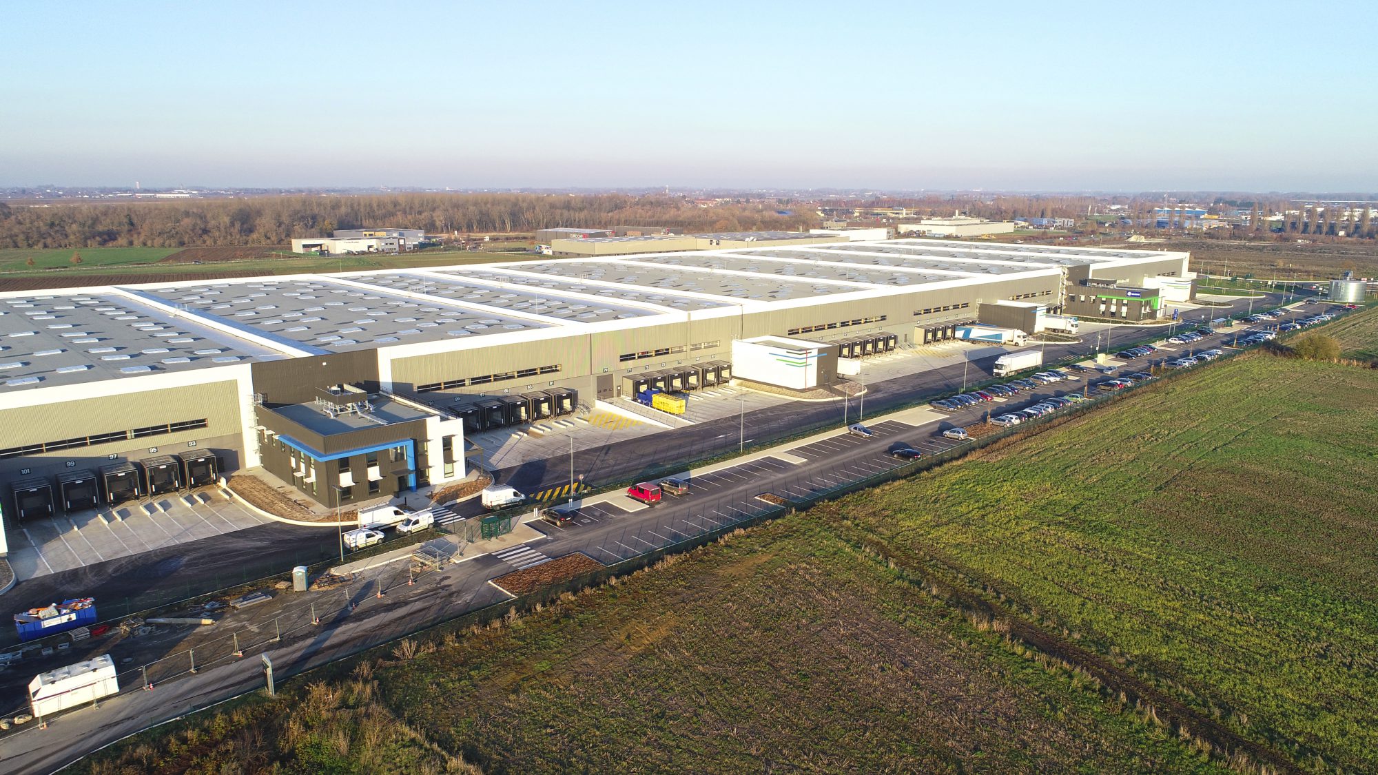 Mise en service du bâtiment GEODIS - Parc des industries Artois-Flandres